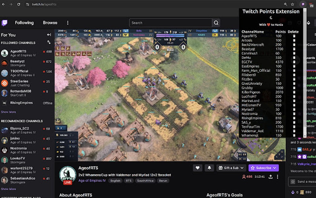 Twitch Points for Google Chrome - Extension Download
