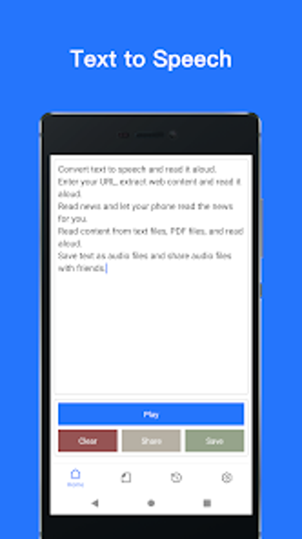 Text to Speech: TTS pour Android - Télécharger Text to Speech: TTS pour Android - Télécharger