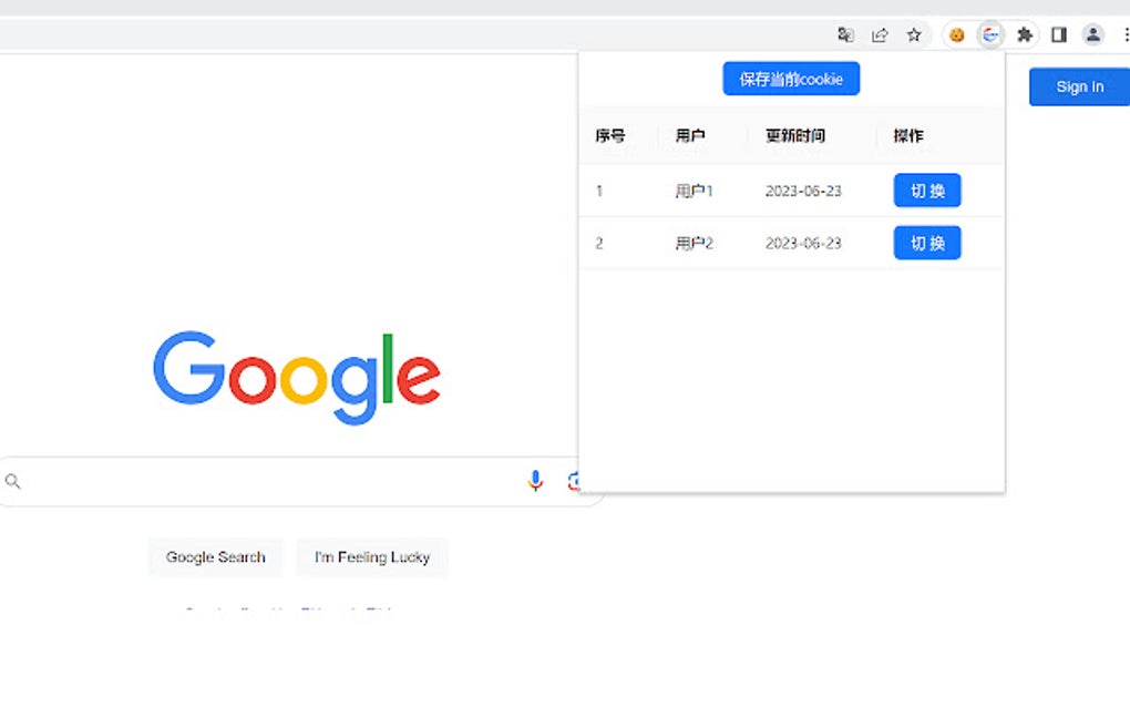 cookie manager for Google Chrome - Extension Download