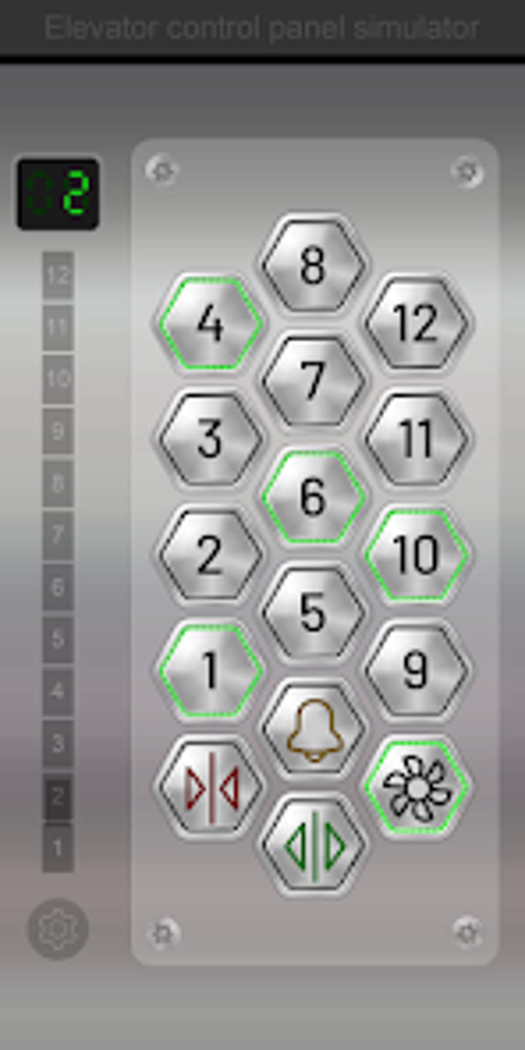 Elevator panel simulator para Android - Download