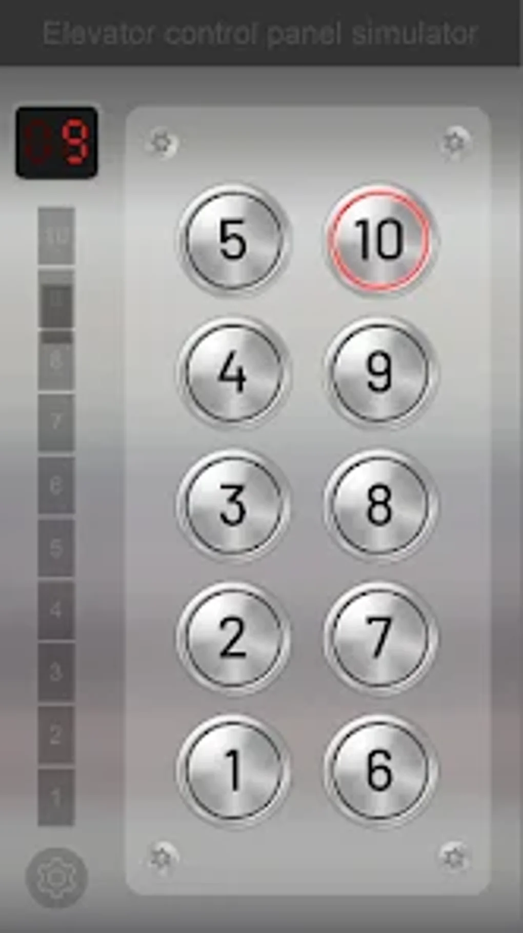 Elevator panel simulator for Android - Download