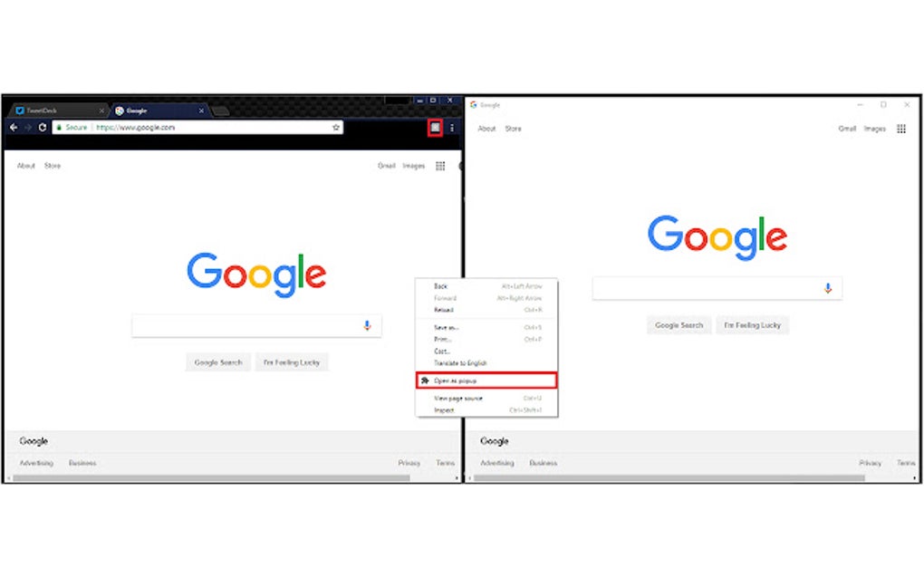 Right Click Popup Google Chrome için - Eklenti İndir