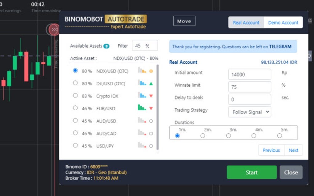 BinomoBot AutoTrade Syk for Google Chrome - Extension Download