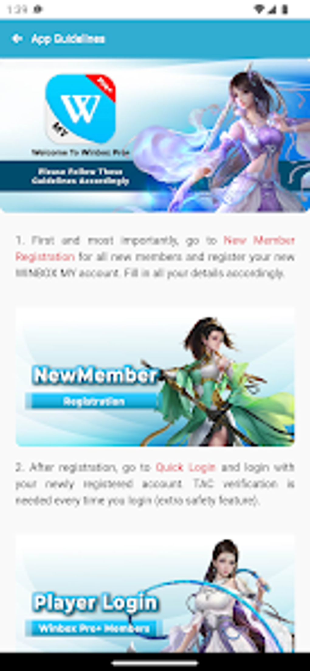 Winbox Pro pour Android - Télécharger