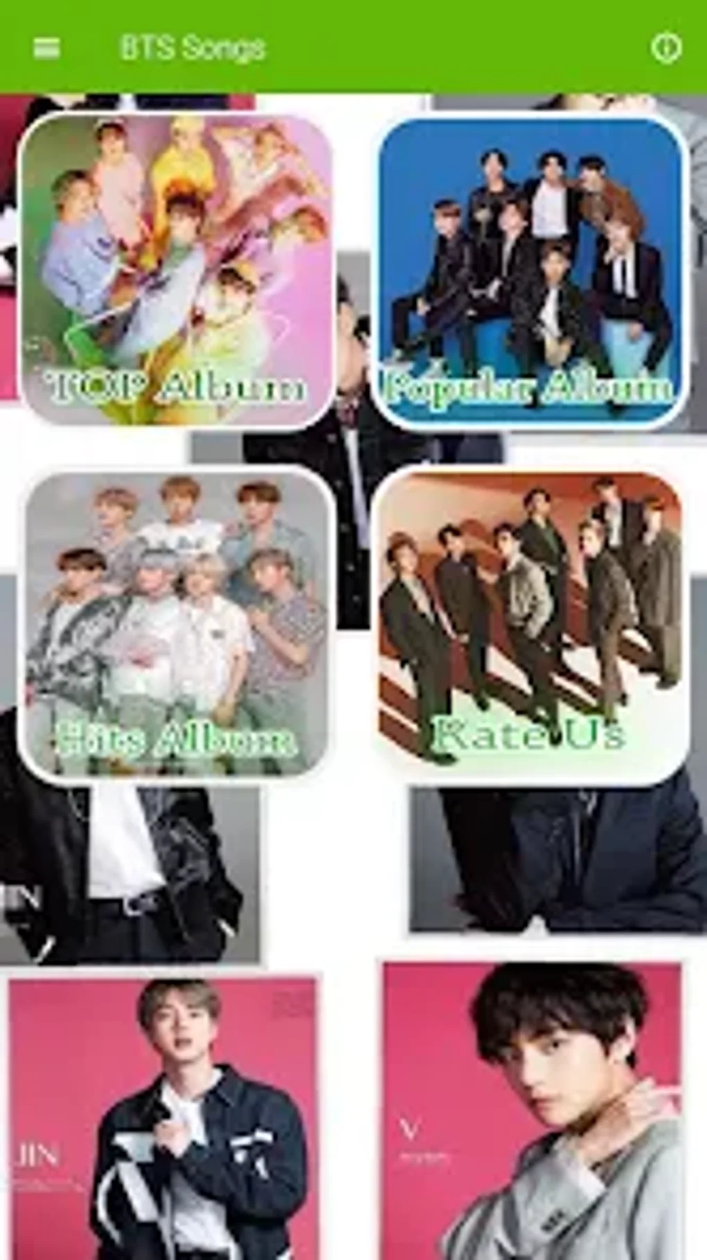 Android 용 BTS Songs - 다운로드