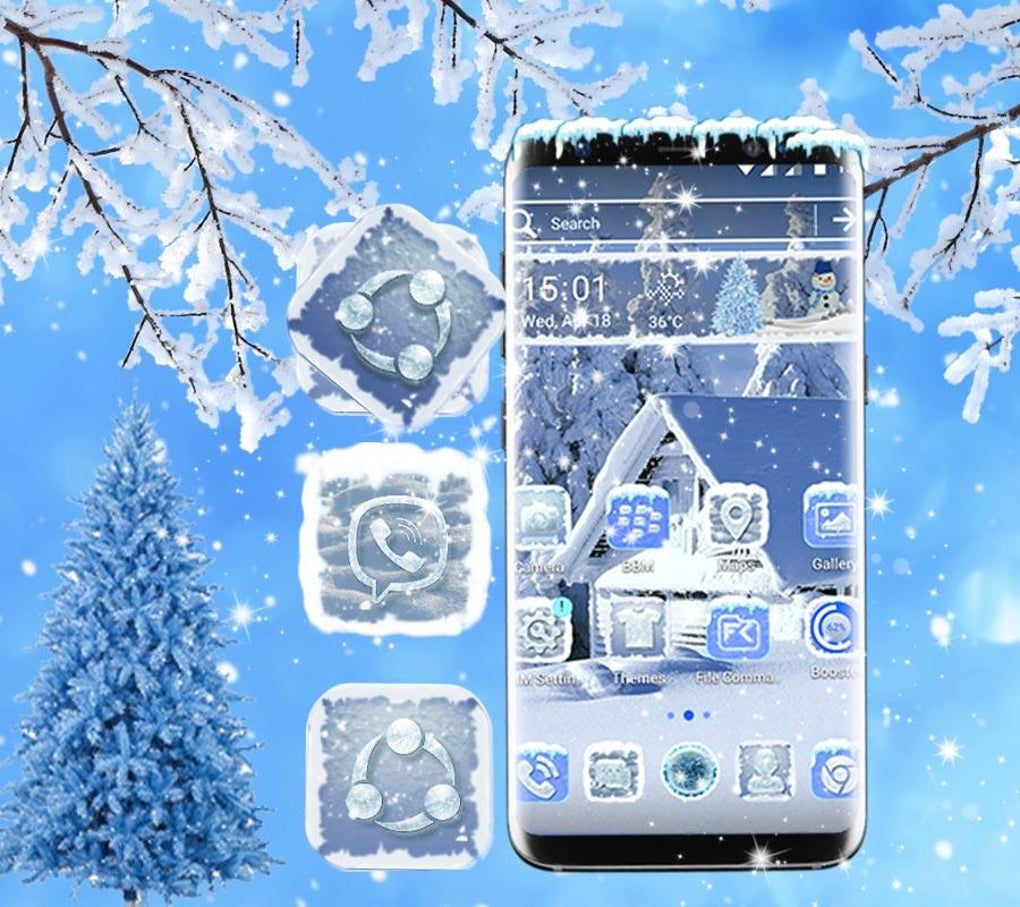 Ice Snow Launcher Theme APK for Android - Download