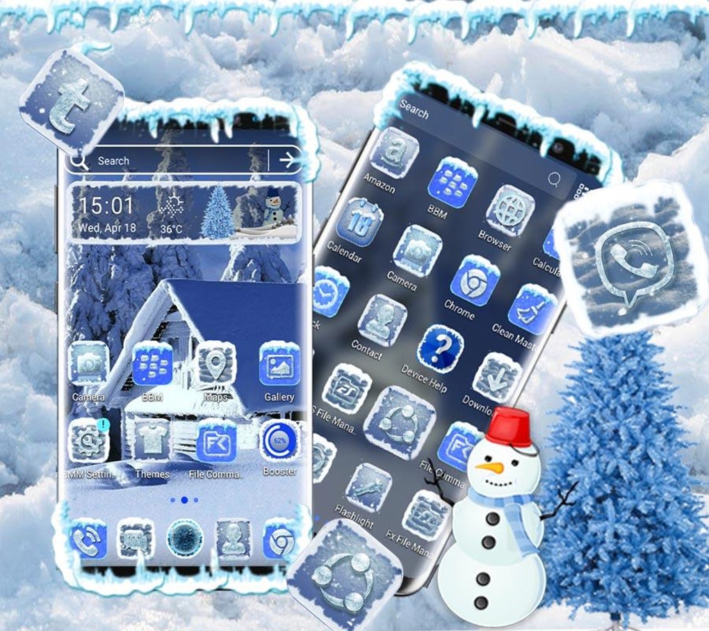 Ice Snow Launcher Theme APK for Android - Download