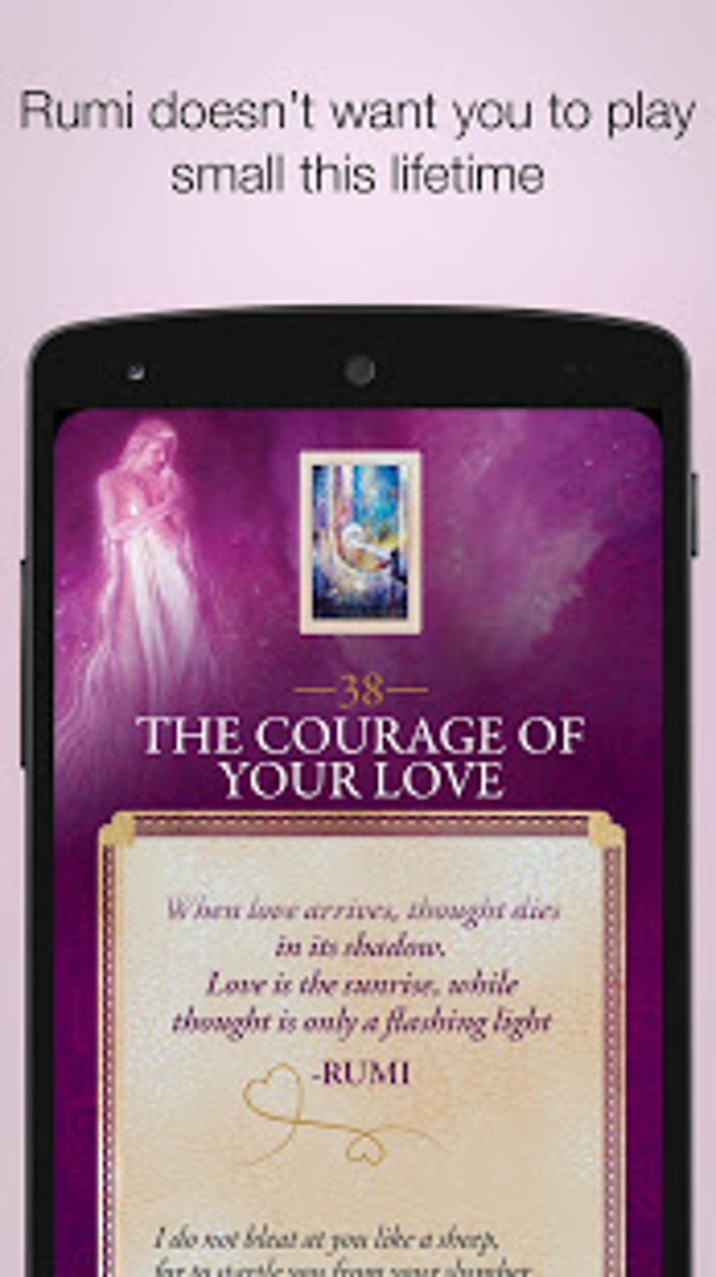 Rumi Oracle - Alana Fairchild Oracle Card Deck para Android - Descargar