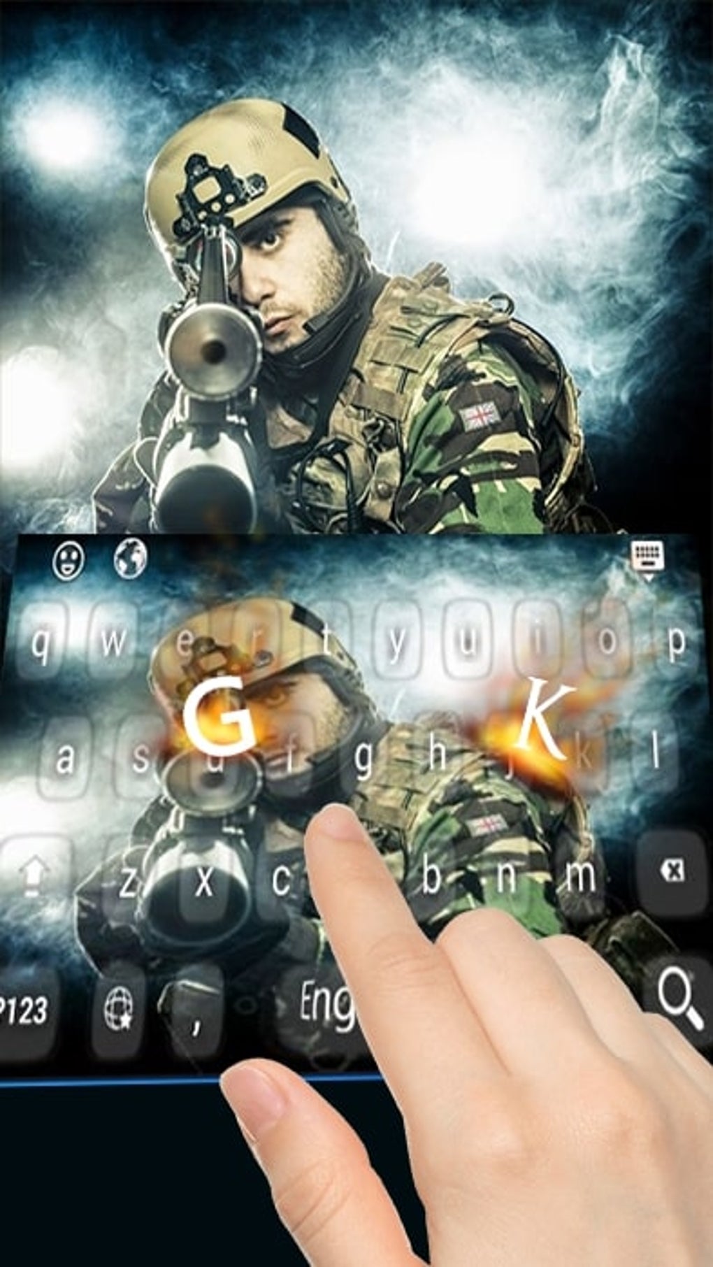 Modern Army keyboard for Android - Download