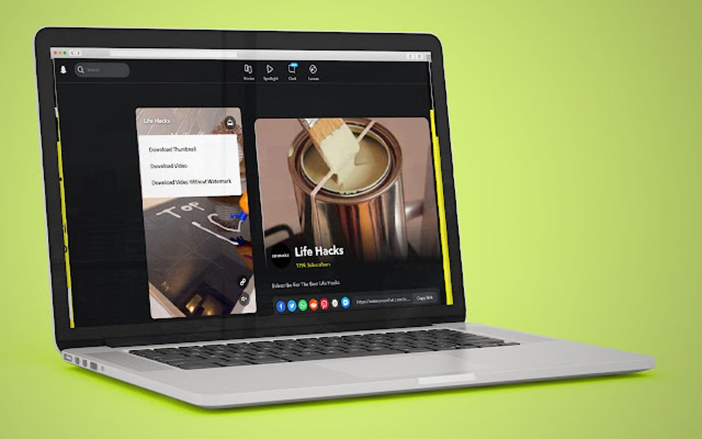 Save Snap Videos for Google Chrome - Extension Download