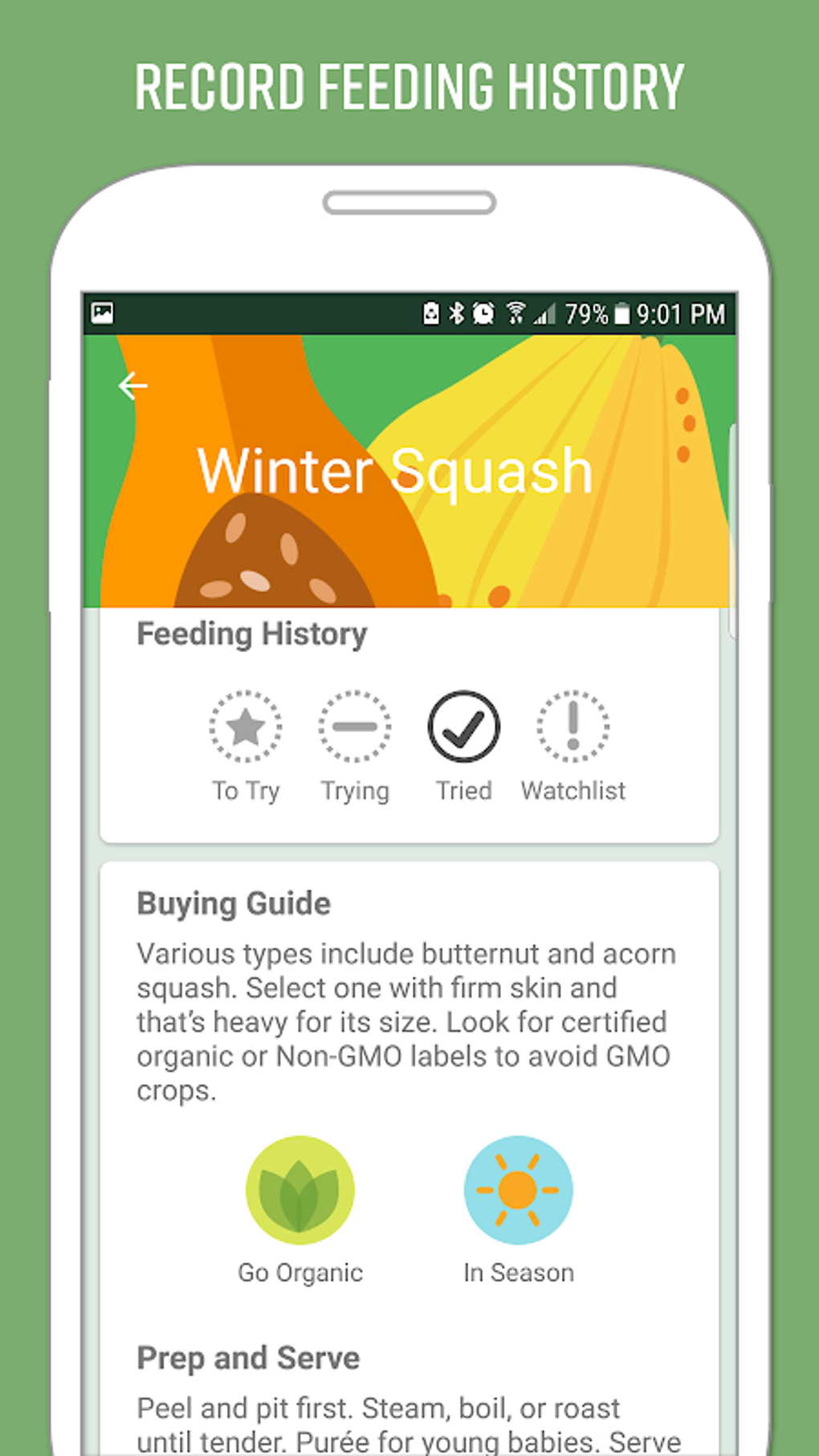 Nuttri - Baby Food: Guide to starting solids APK for Android - Download