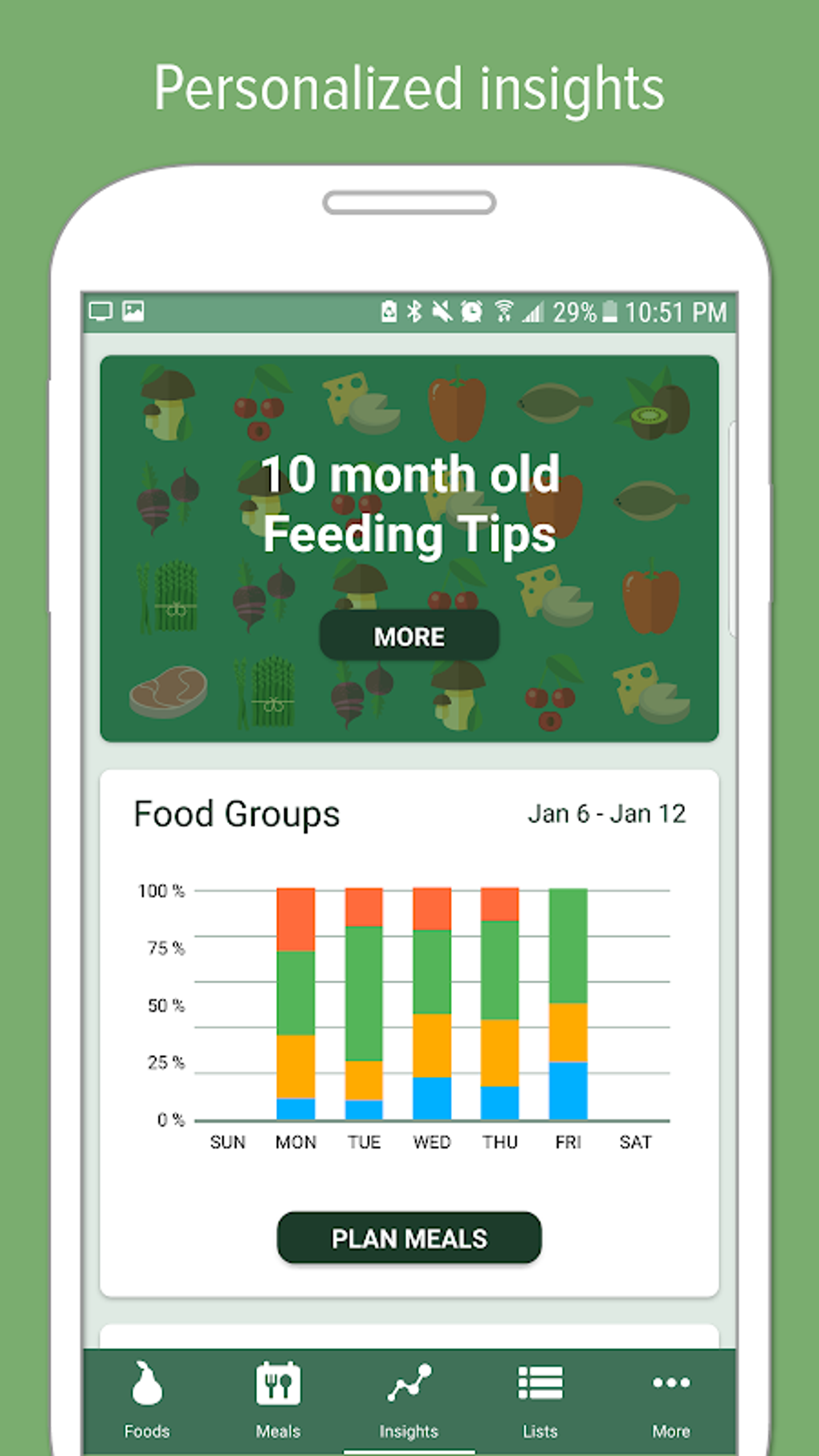 Nuttri - Baby Food: Guide to starting solids APK for Android - Download