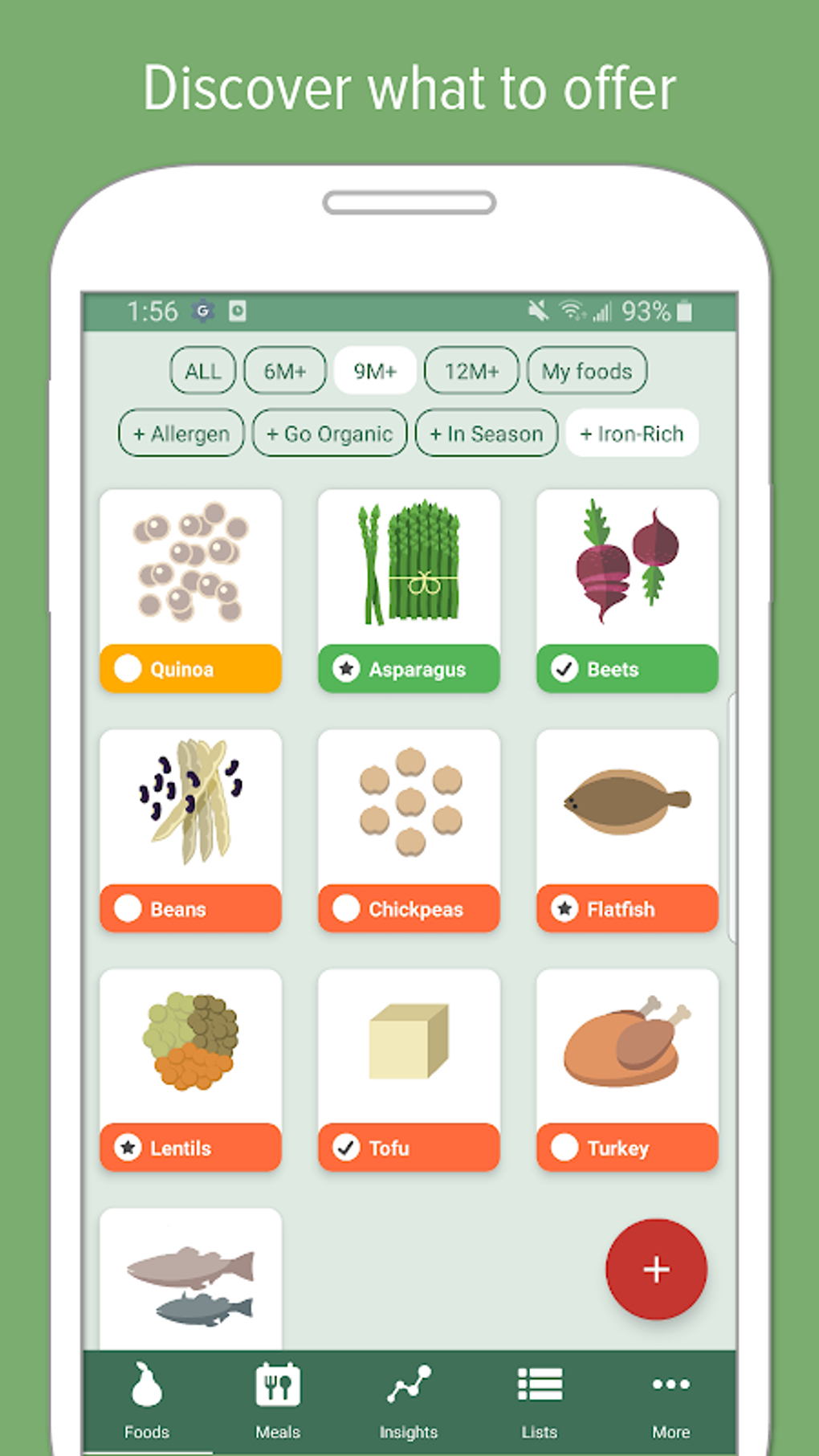 Nuttri - Baby Food: Guide to starting solids APK for Android - Download