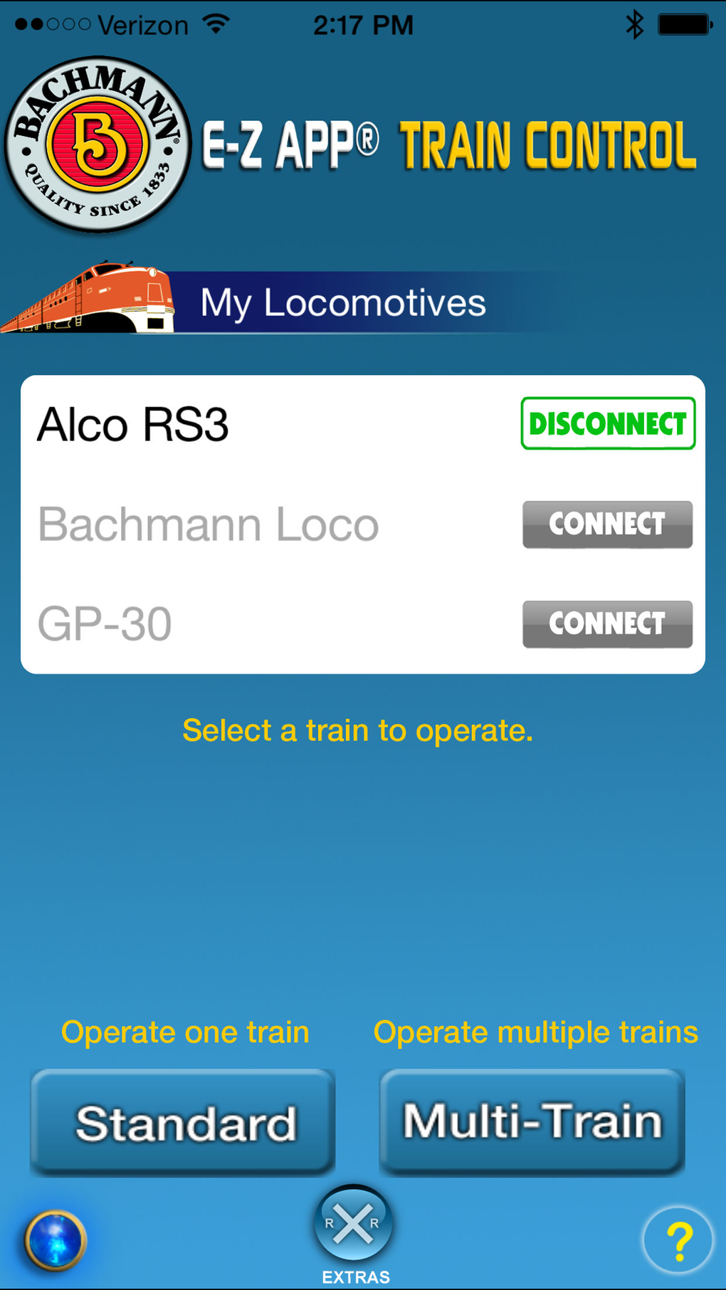 iPhone 용 E-Z App Train Control - 다운로드