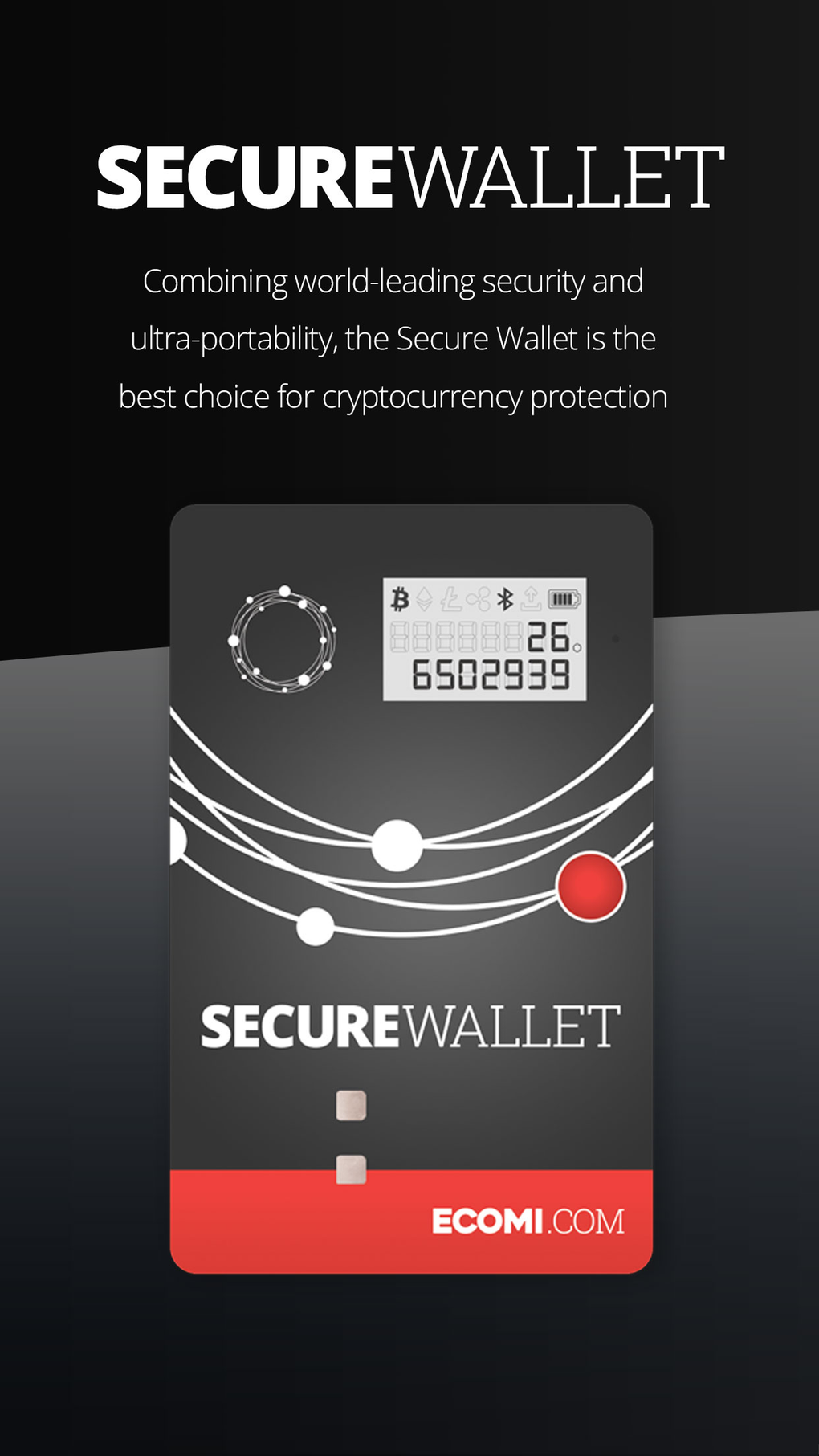 ECOMI Secure Wallet para iPhone - Descargar