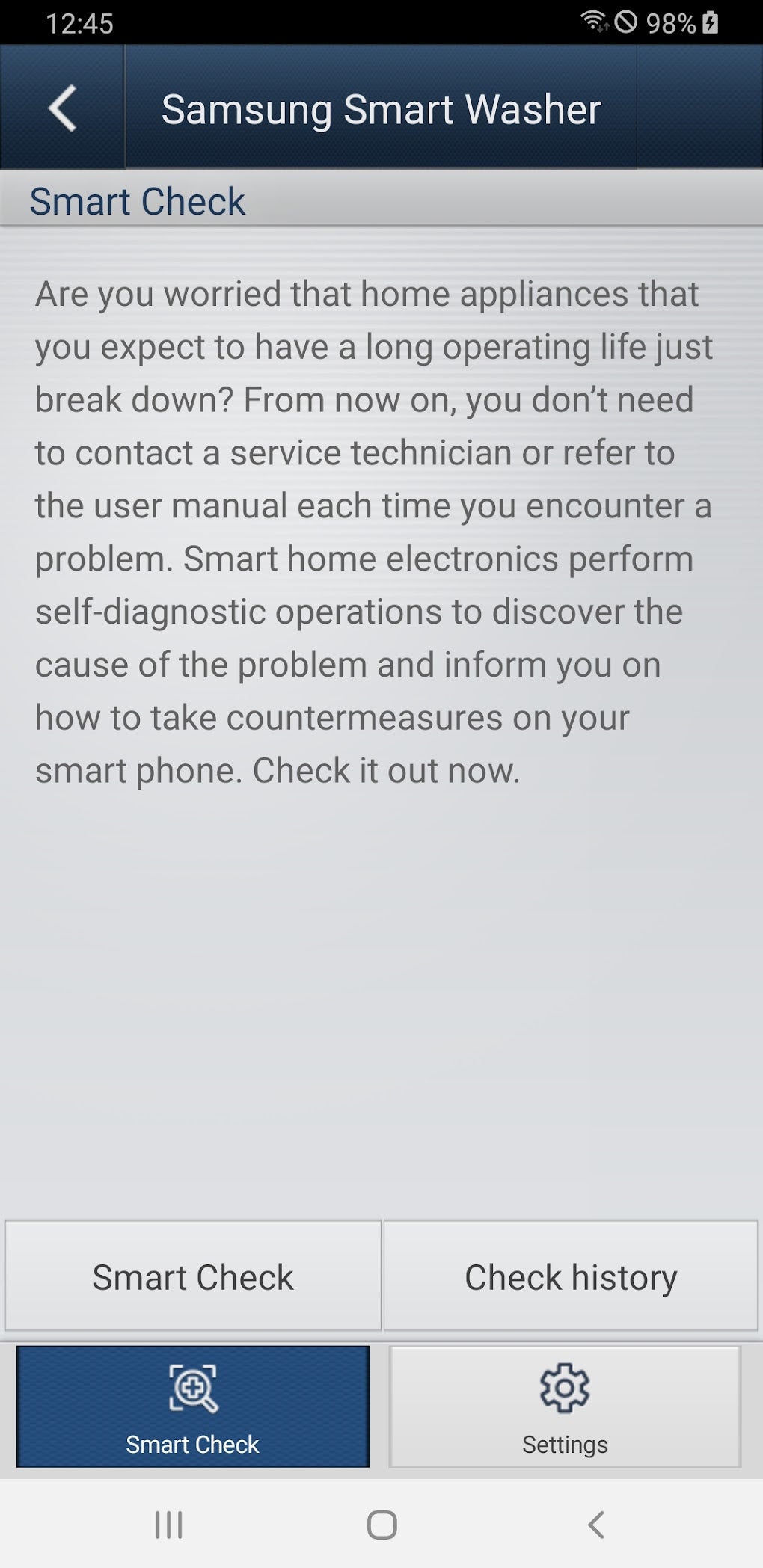 SAMSUNG Smart WasherDryer APK para Android - Descargar