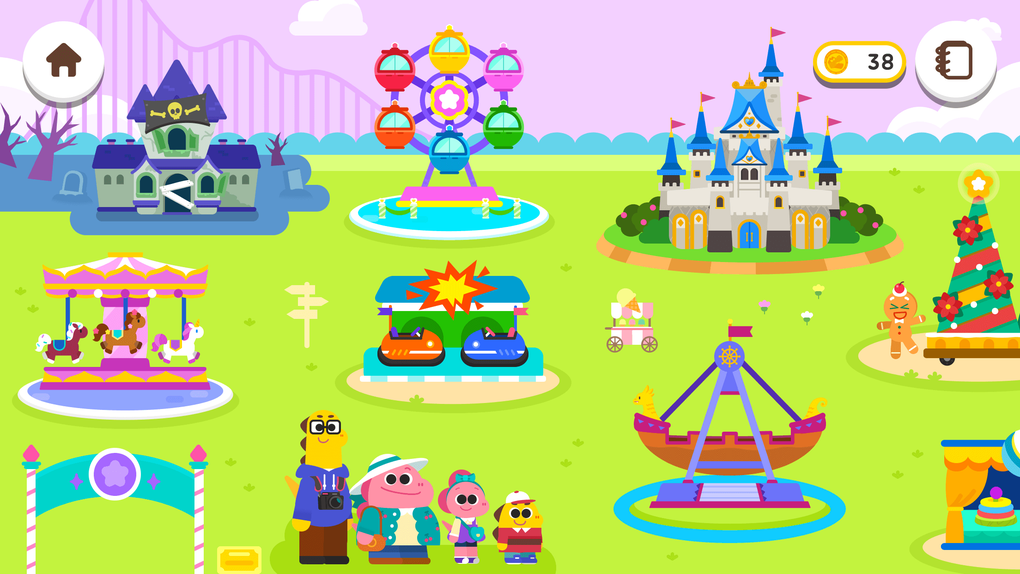 Cocobi Theme Park - Fun game for iPhone - Download