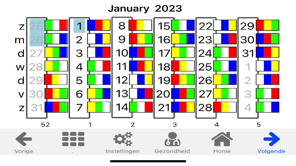 Ploegendienst kalender plus voor iPhone - Download