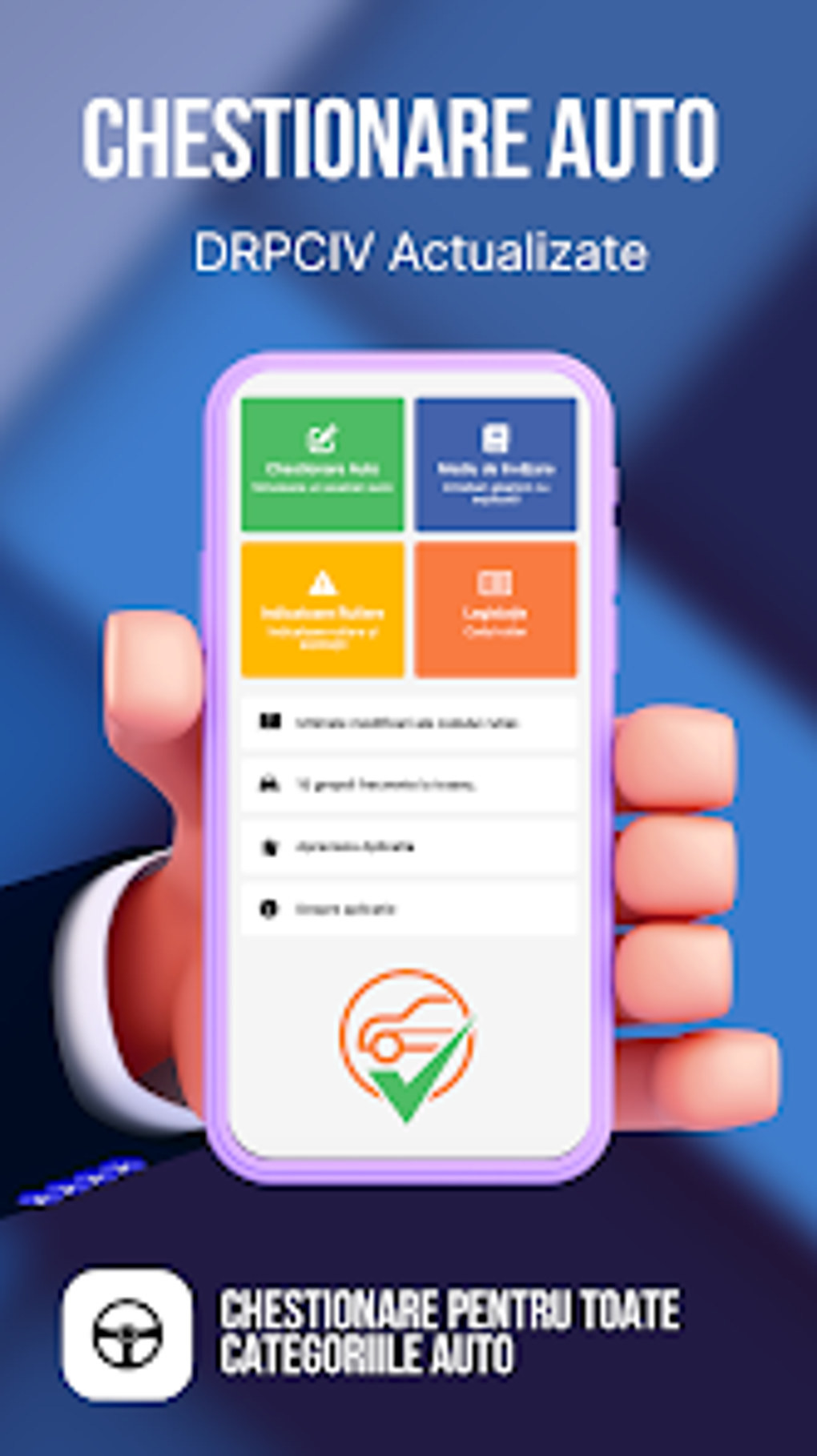 DRPCIV Chestionare Auto für Android - Download