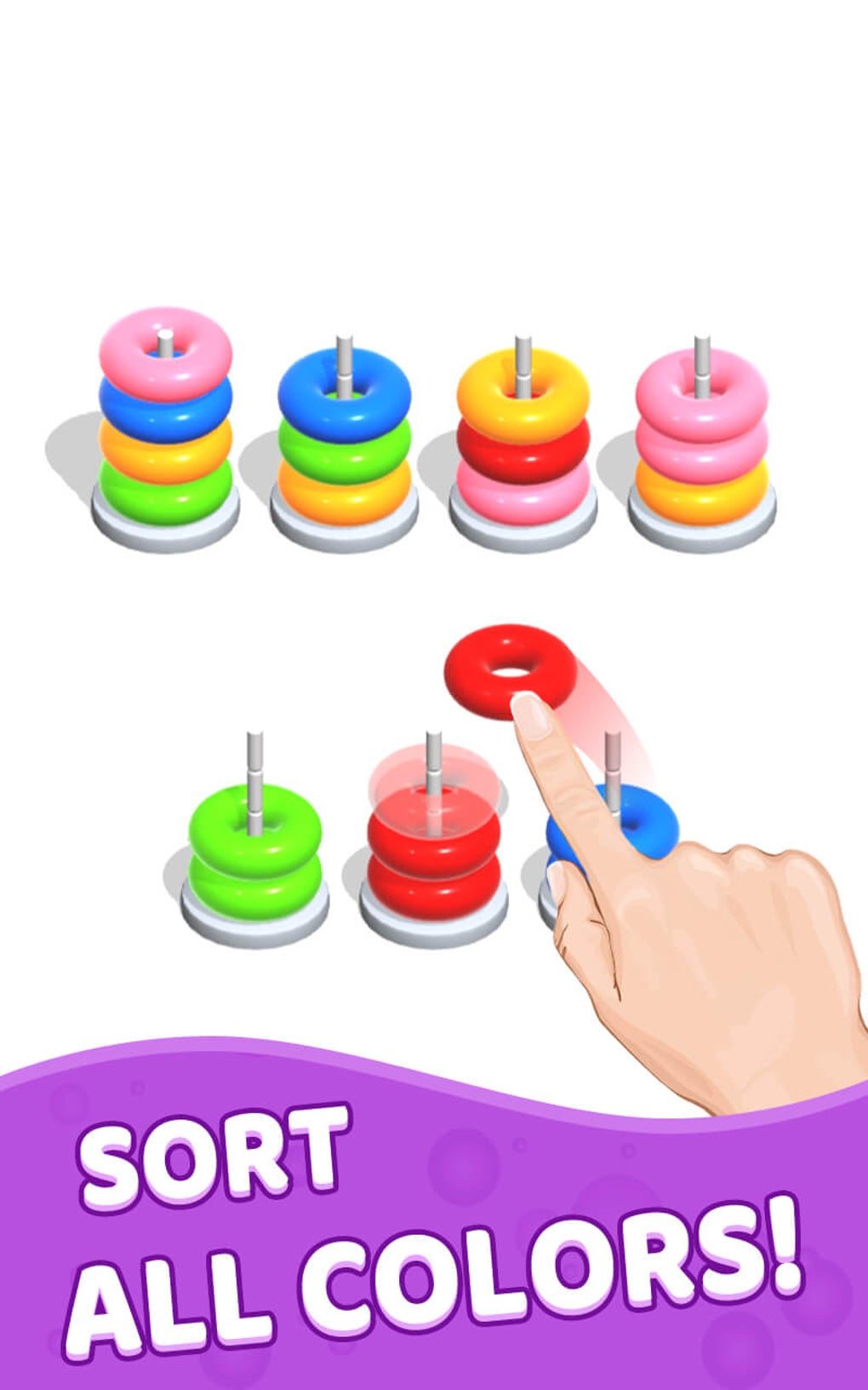 Color Hoop Stack - Sort Puzzle for Android - Download