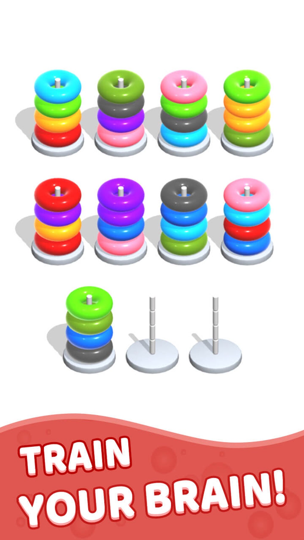 Color Hoop Stack - Sort Puzzle for Android - Download