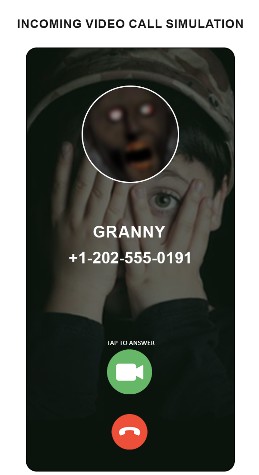grandma fake call simulation for Android - Download