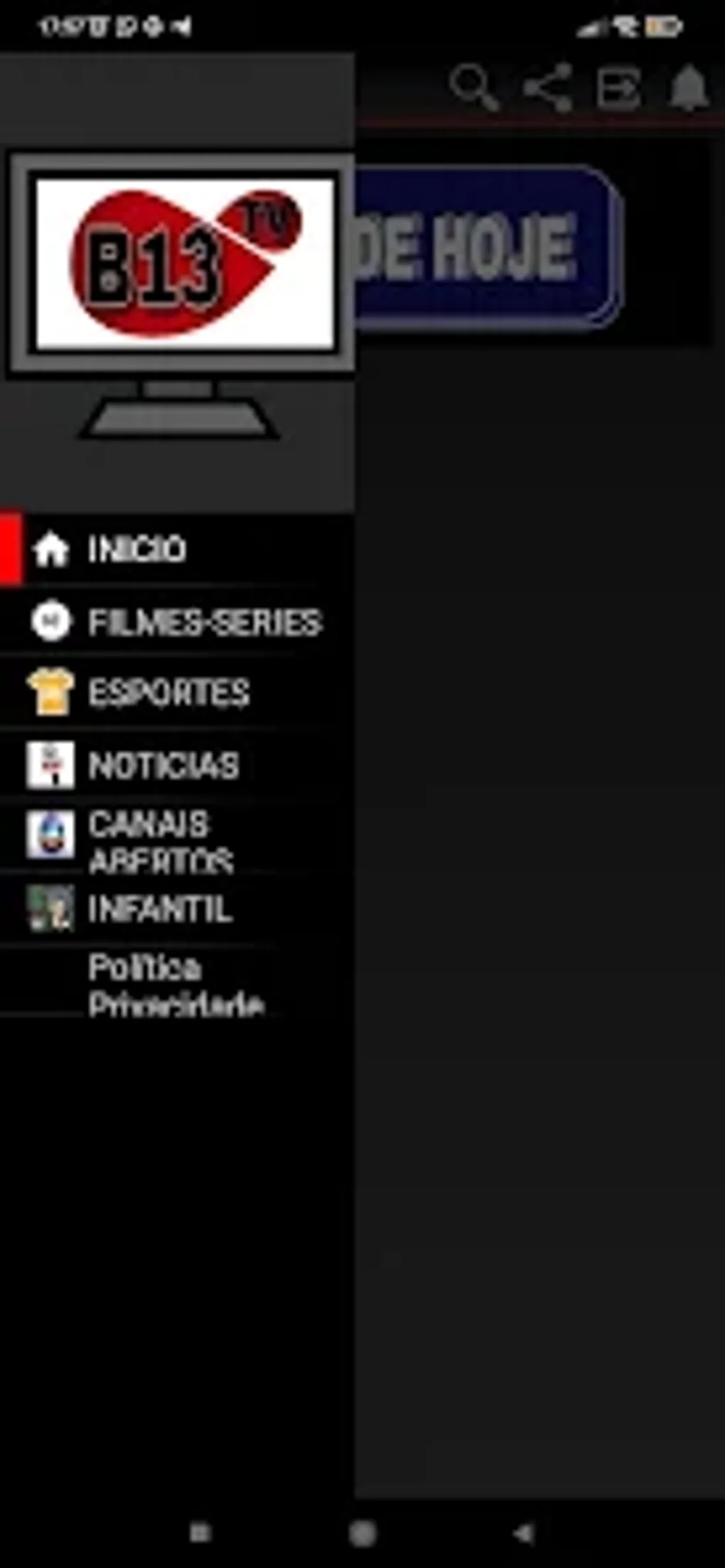 Tv online B13 para Android - Download