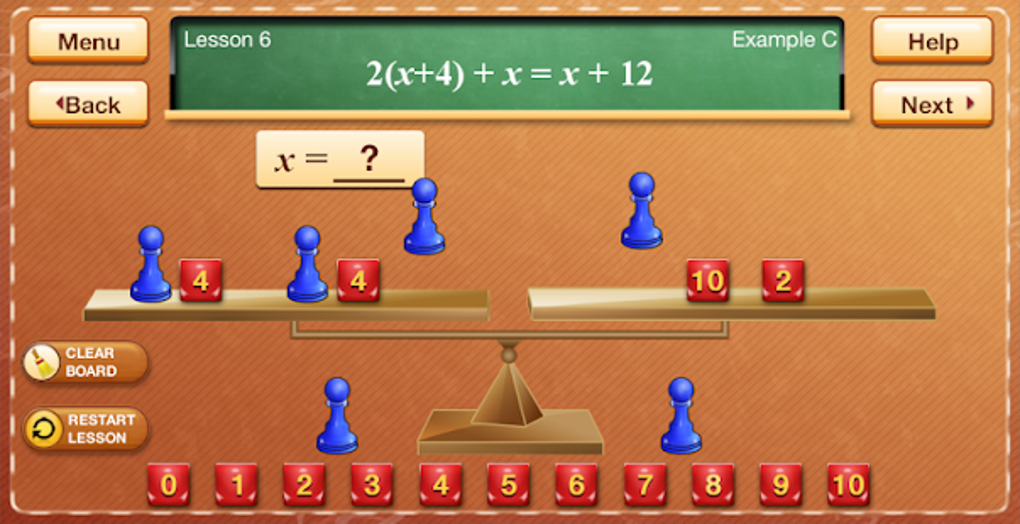 Hands On Equations 1 The Fun Way To Learn Algebra Para Android Descargar
