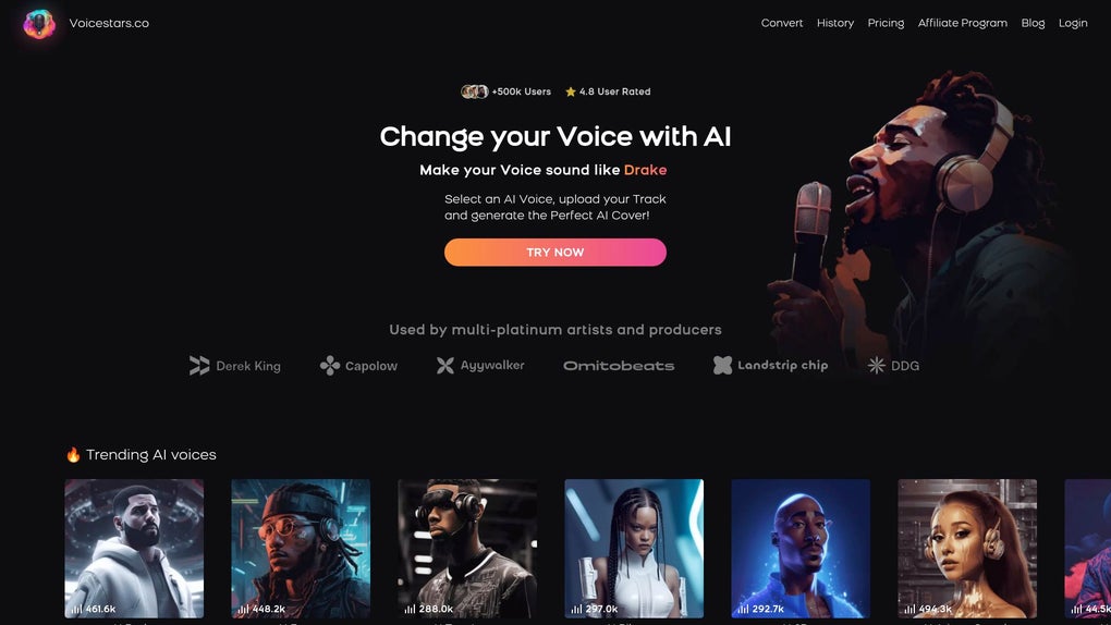 Voicestars for AI Music generator & editor: review, features & use cases