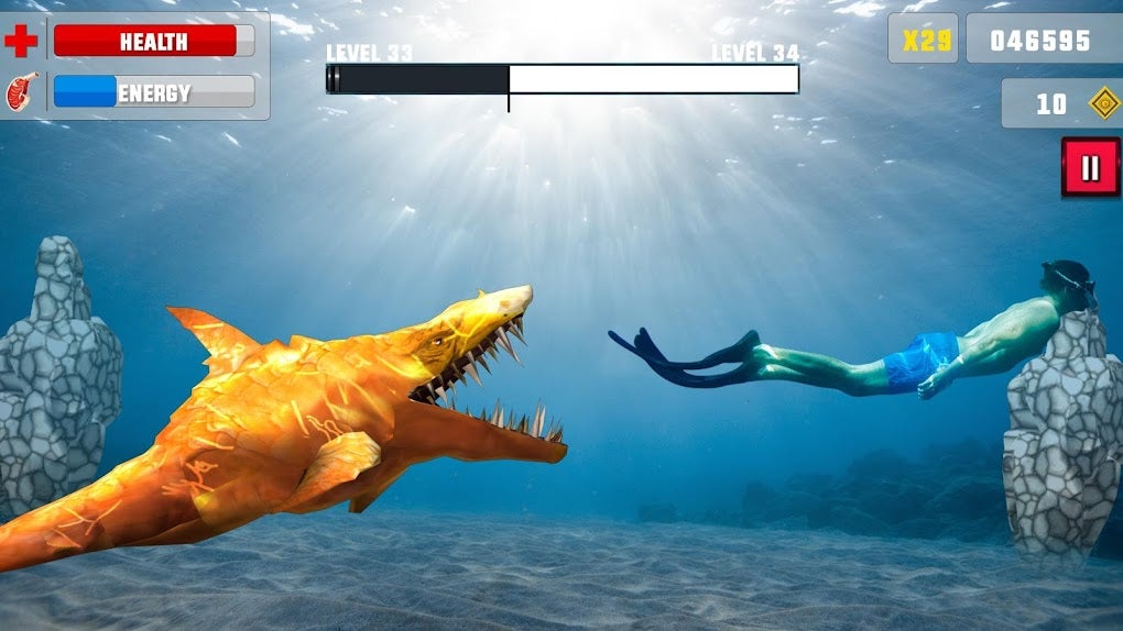 Android 용 Shark Attack Angry Fish Jaws - Hungry Games - 다운로드