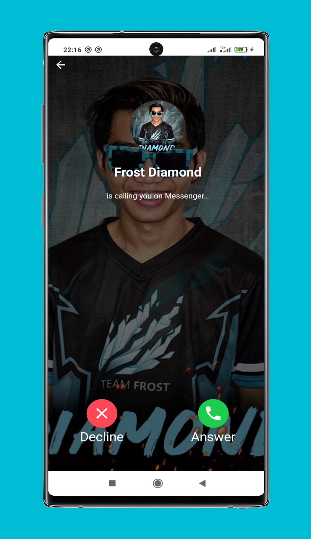Frost Diamond Call You - Fake Video Call Prank APK for Android - Download