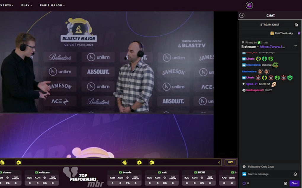 Blast Twitch Chat pour Google Chrome - Extension Télécharger