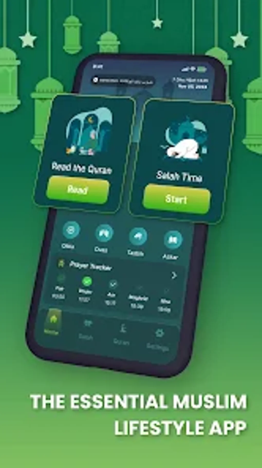 Android 용 Muslim: Quran Athan Qibla - 다운로드