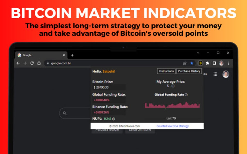 Bitcoin CounterFlow - DCA Strategy for Google Chrome - Extension Download