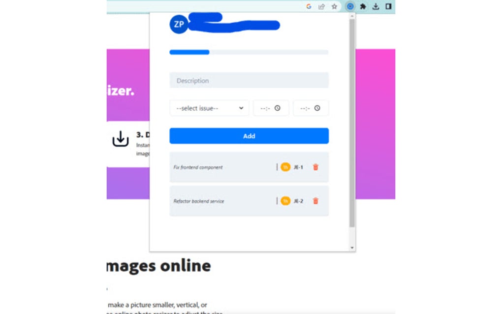 Jira Time Tracker pour Google Chrome - Extension Télécharger