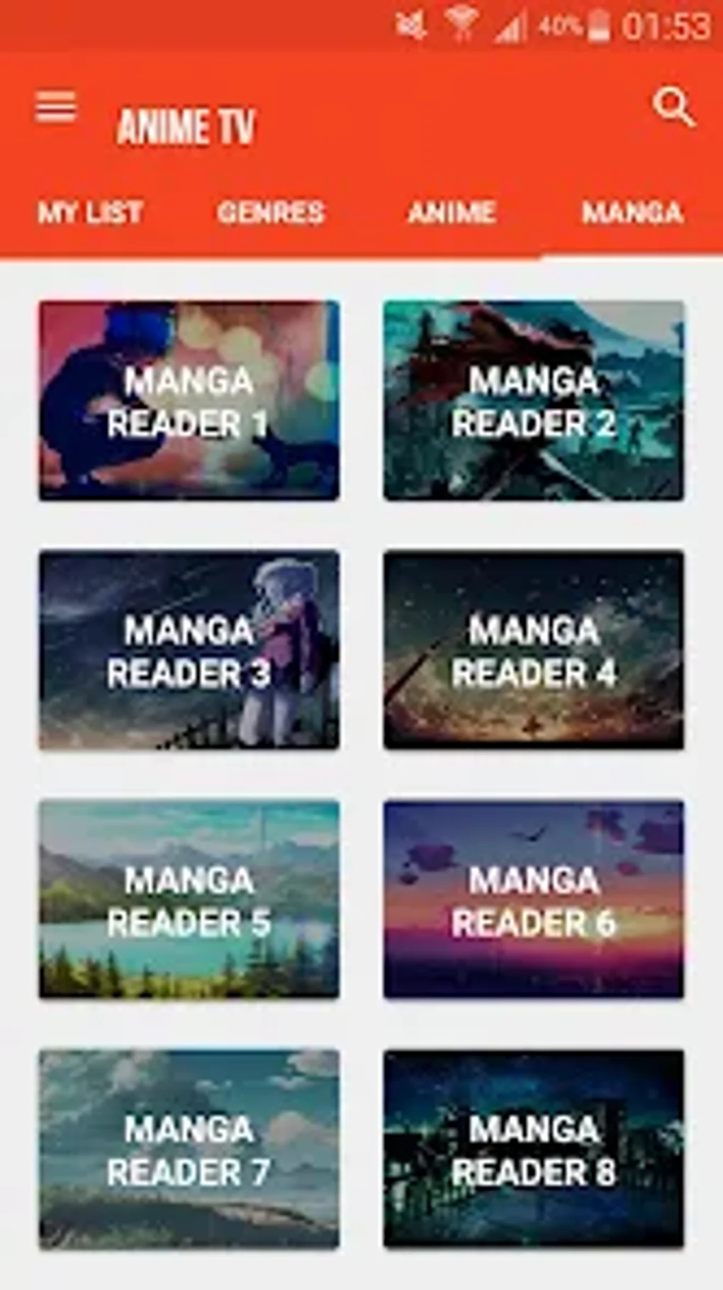 Anime TV для Android — Скачать