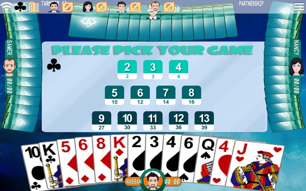 Golden Card Games Tarneeb - Trix - Solitaire APK for Android - Download