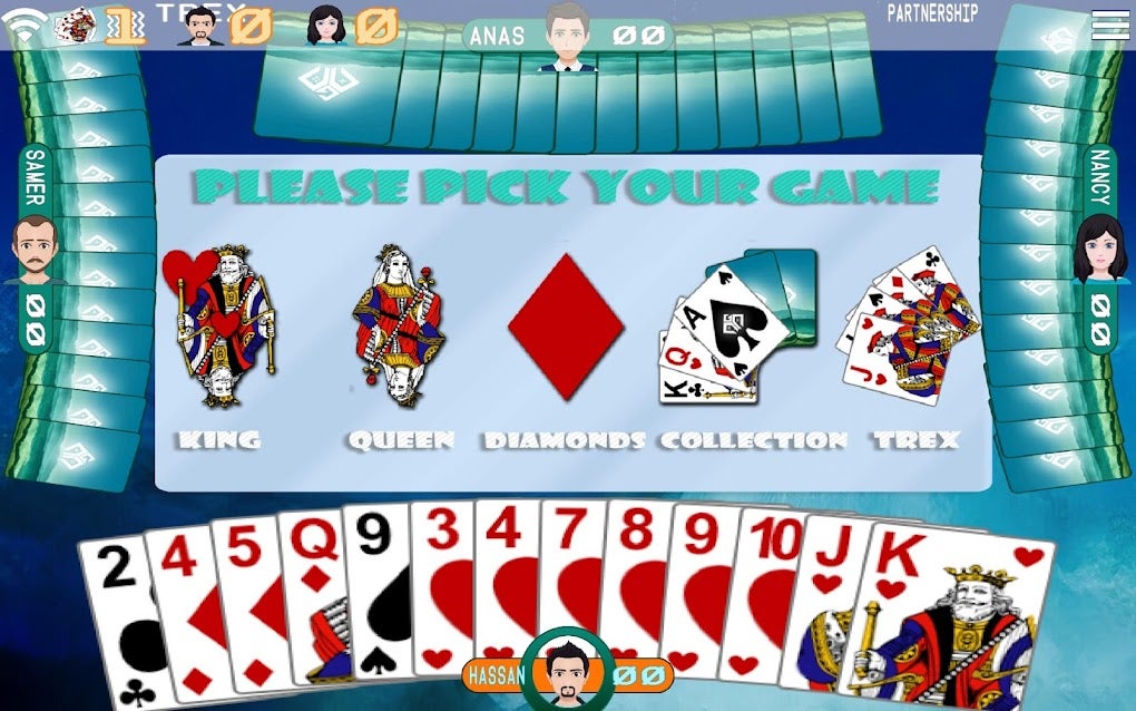 Golden Card Games Tarneeb - Trix - Solitaire APK for Android - Download