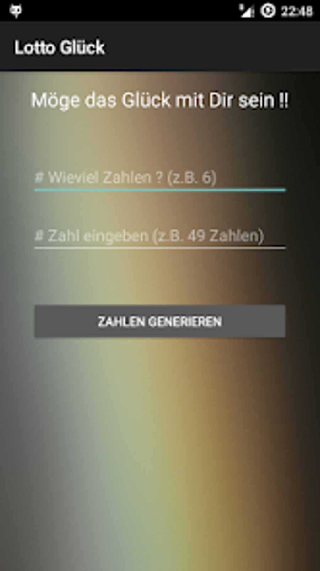 Lottery Numbers Generator per Android - Download