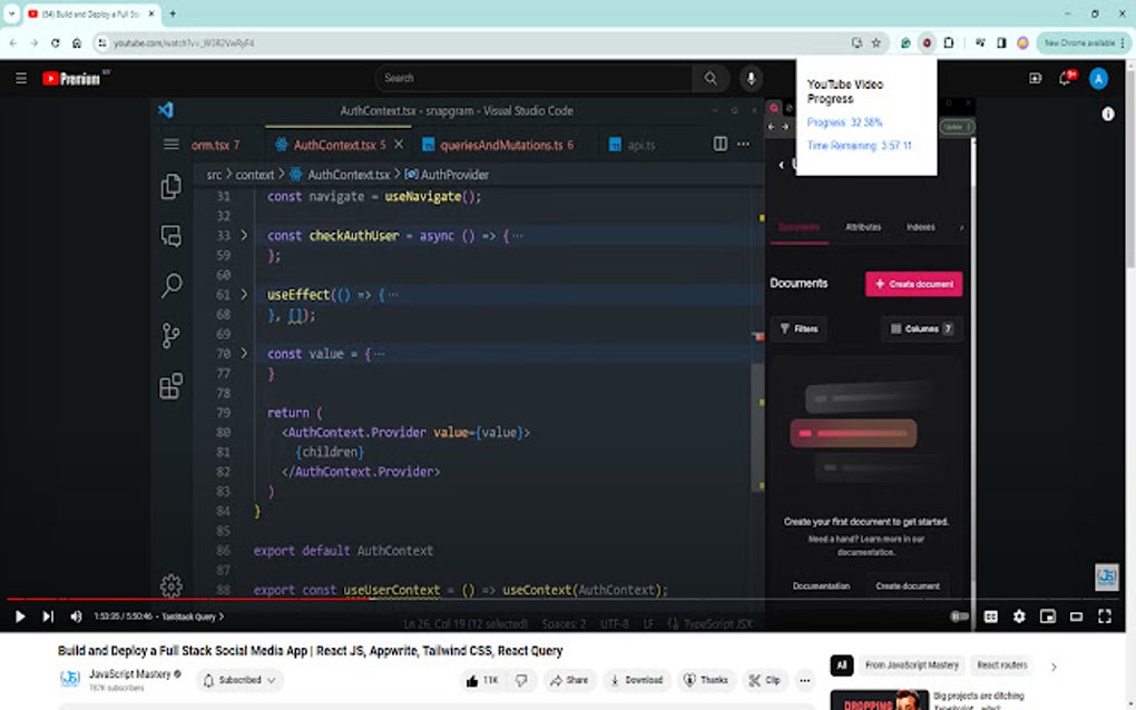YouTube Percentage Tracker cho Google Chrome - Tiện ích mở rộng Tải về
