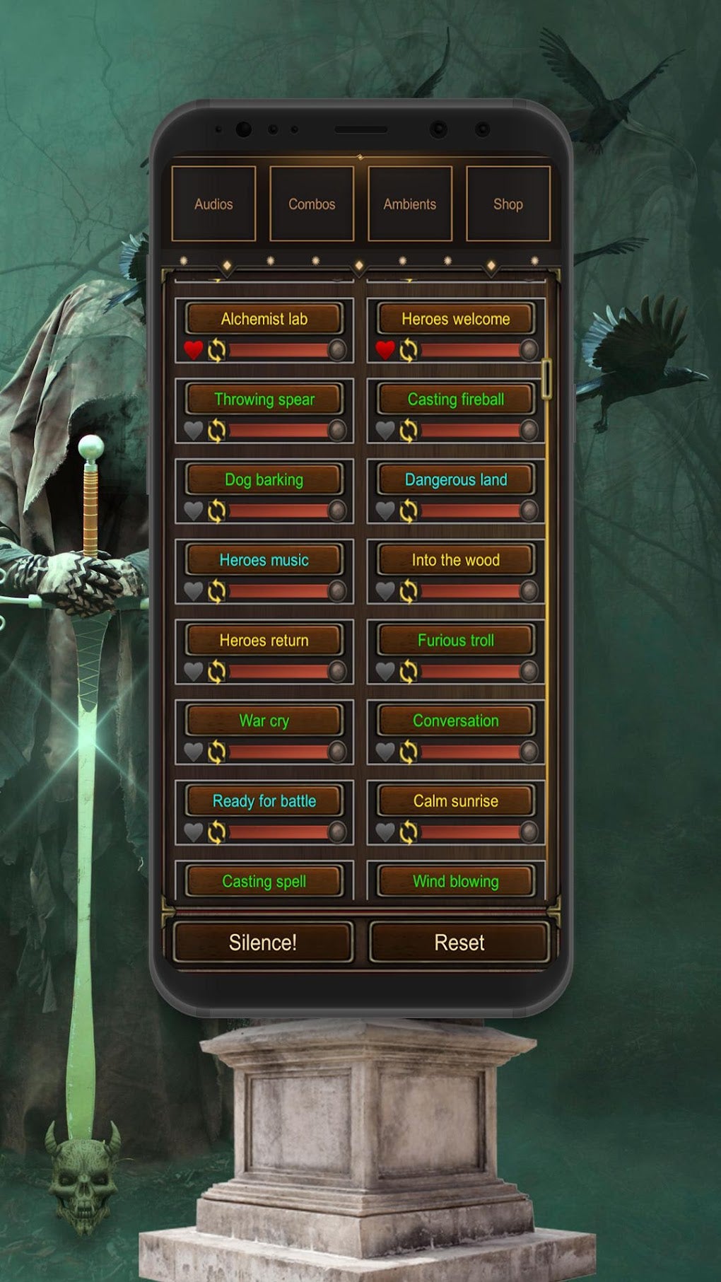 Android için RPG Master Sounds Mixer - İndir