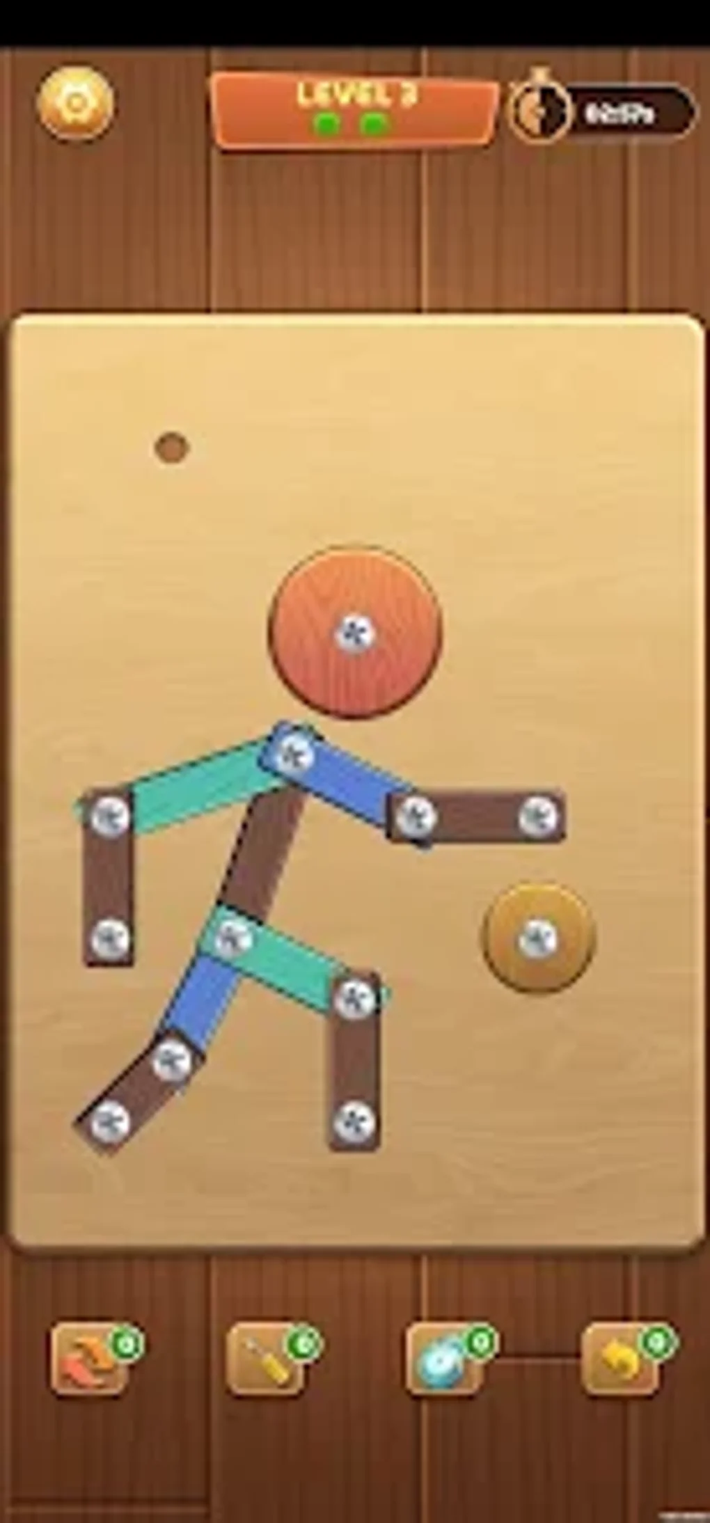 Wood Nuts Bolts Screw Puzzle para Android - Descargar