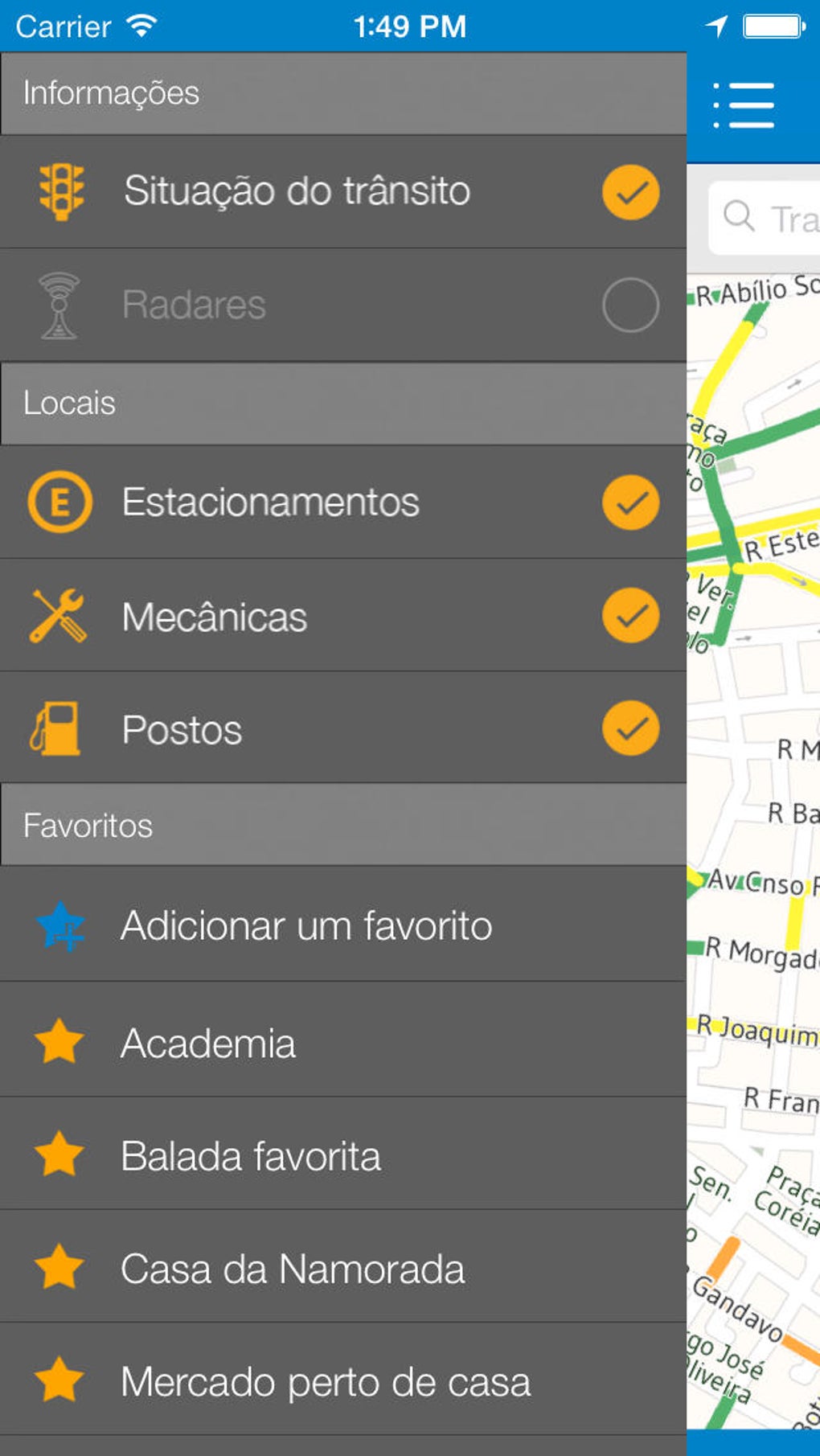 MapLink Trânsito para iPhone - Download
