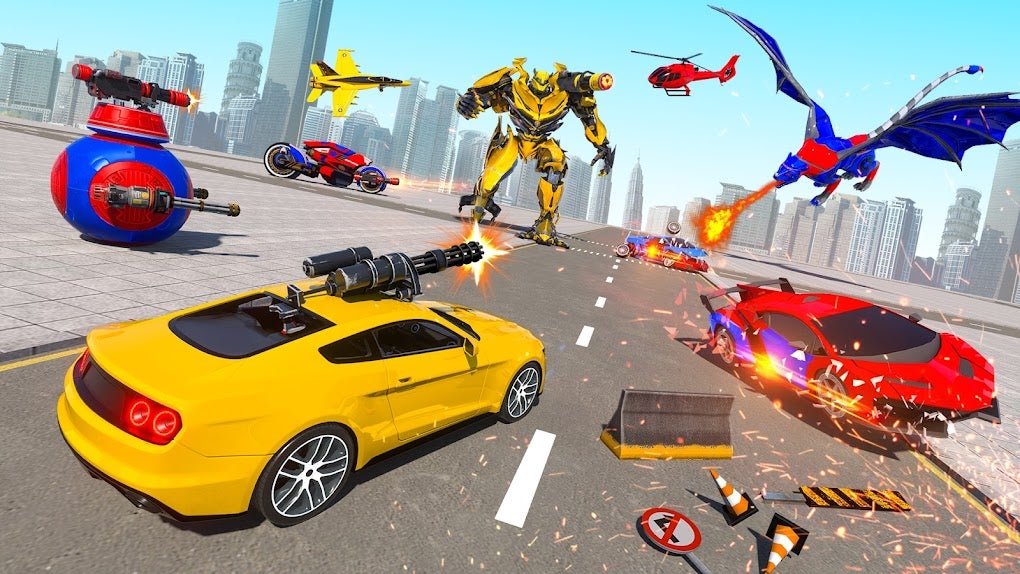 Jet Robot Car Game:Robot Game for Android - Download