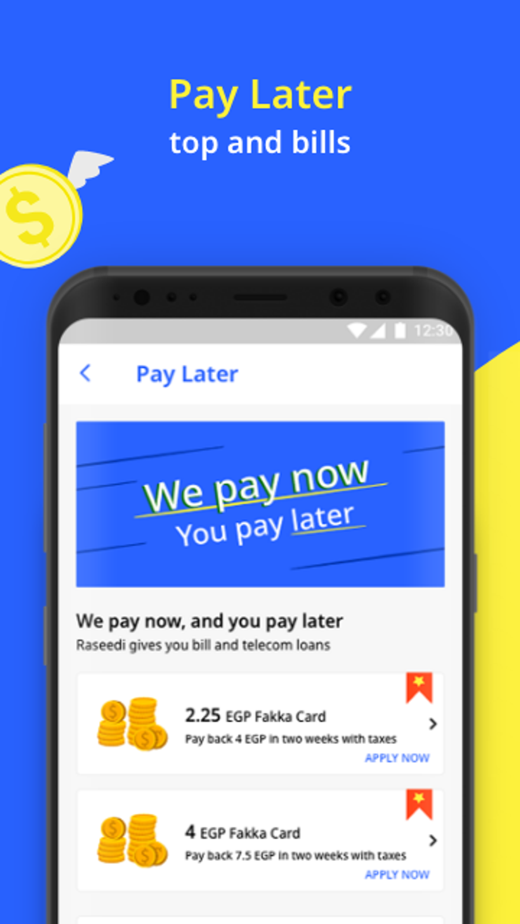 Raseedi - CallPay Pay later for Android - Download