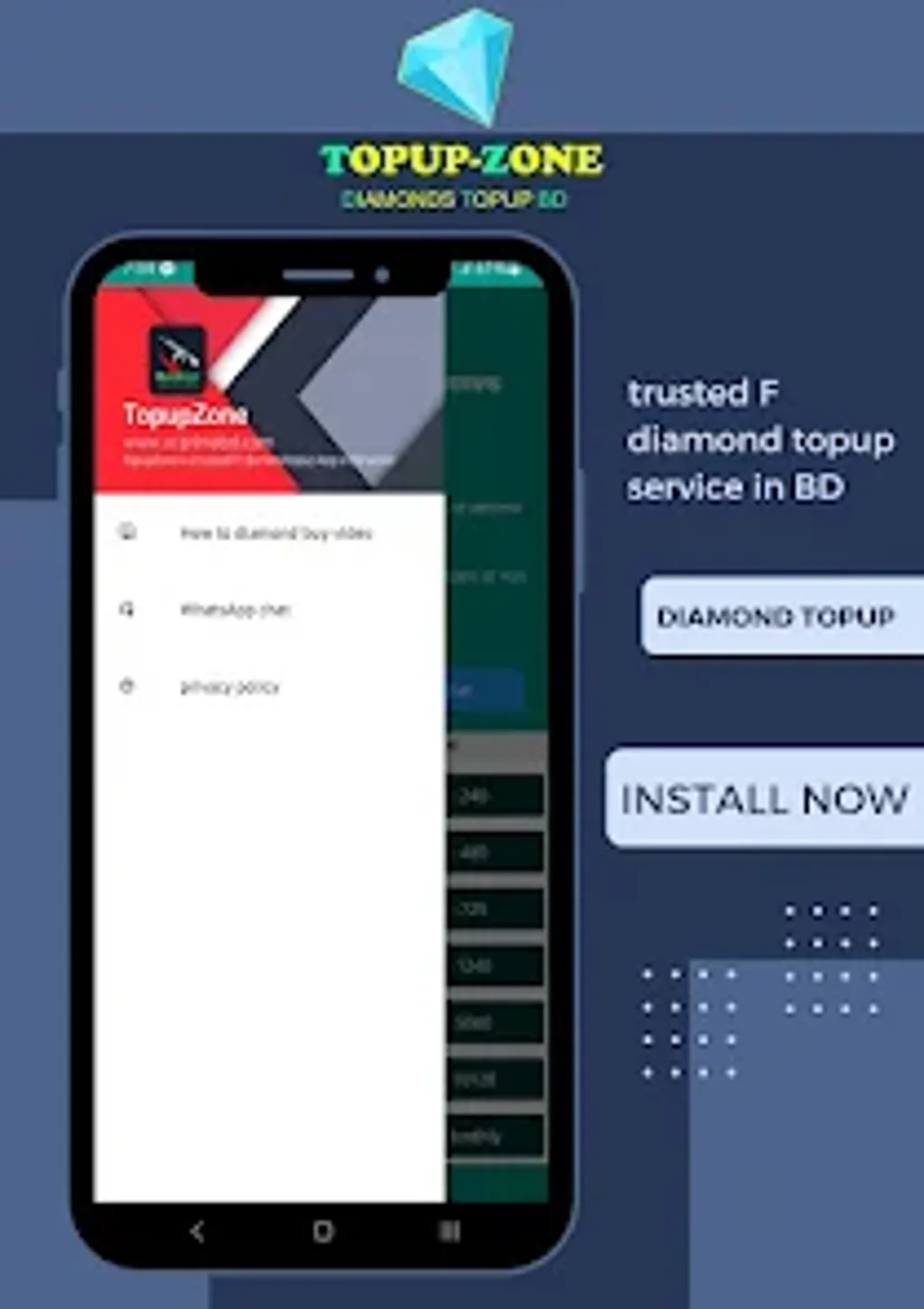 TopupZone - Diamond Topup BD for Android - Download