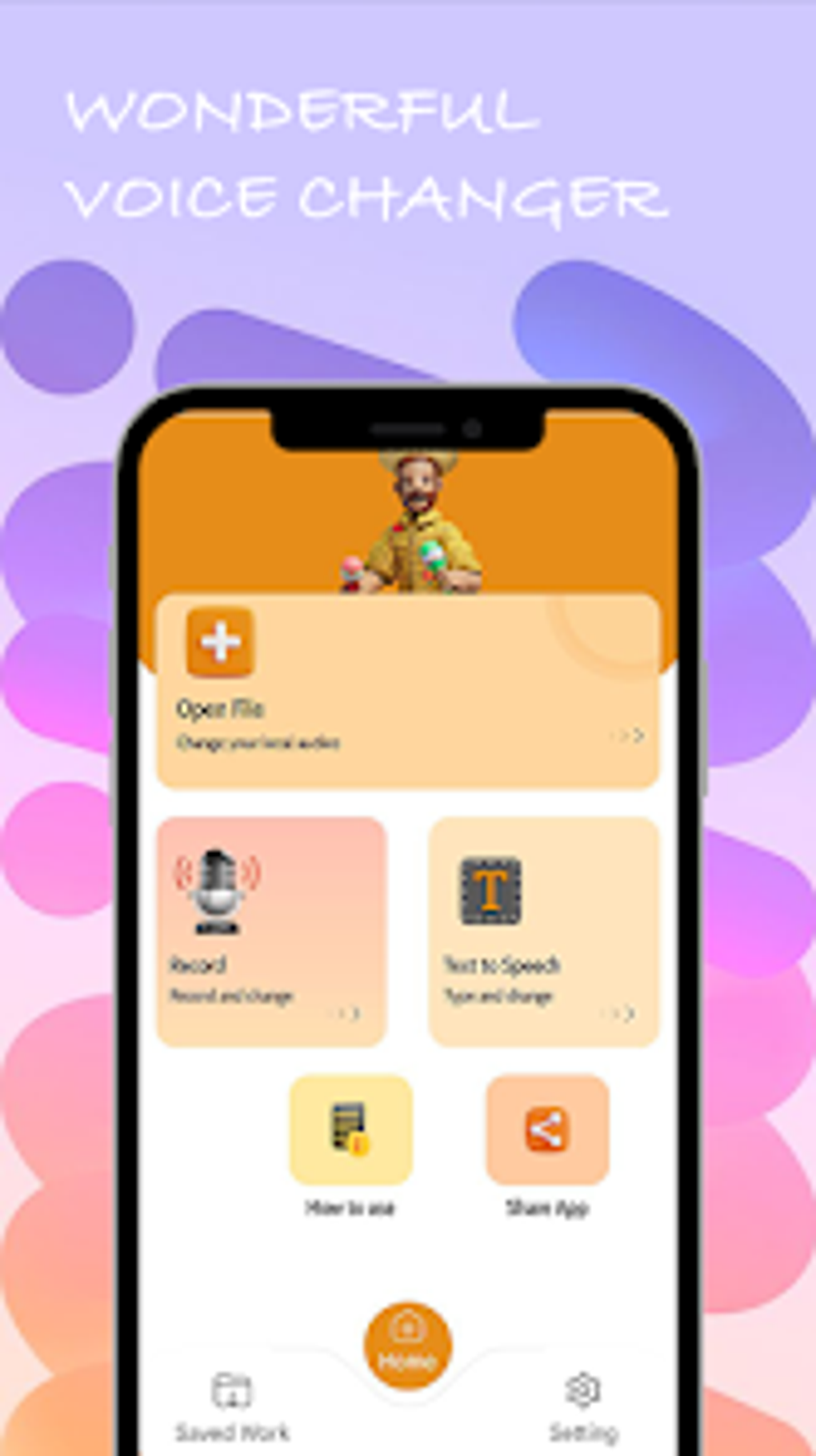 Wonderful Voice Changer สำหรับ Android - ดาวน์โหลด