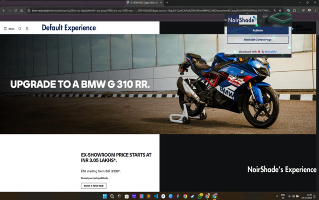 NoirShade -Dark Mode Extension Google Chrome 용 - 확장 프로그램 다운로드