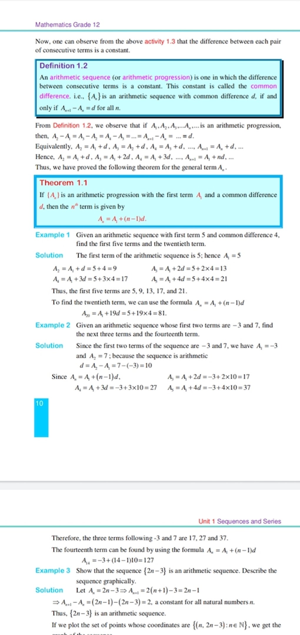 Mathematics Grade 12 Textbook For Ethiopia Grade12 Para Android Download