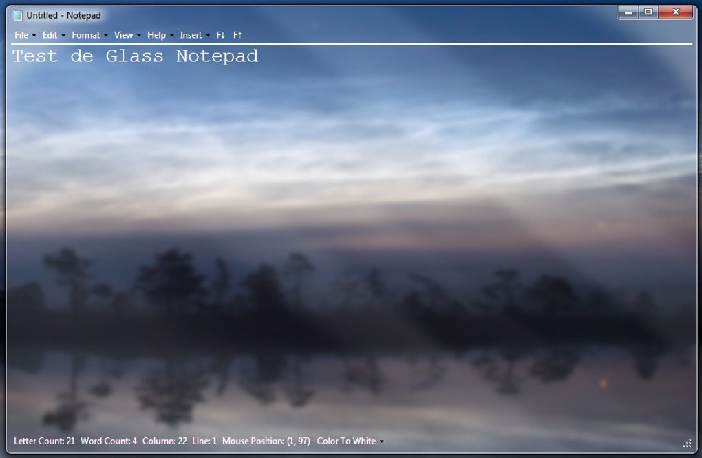 Glass Notepad - Télécharger